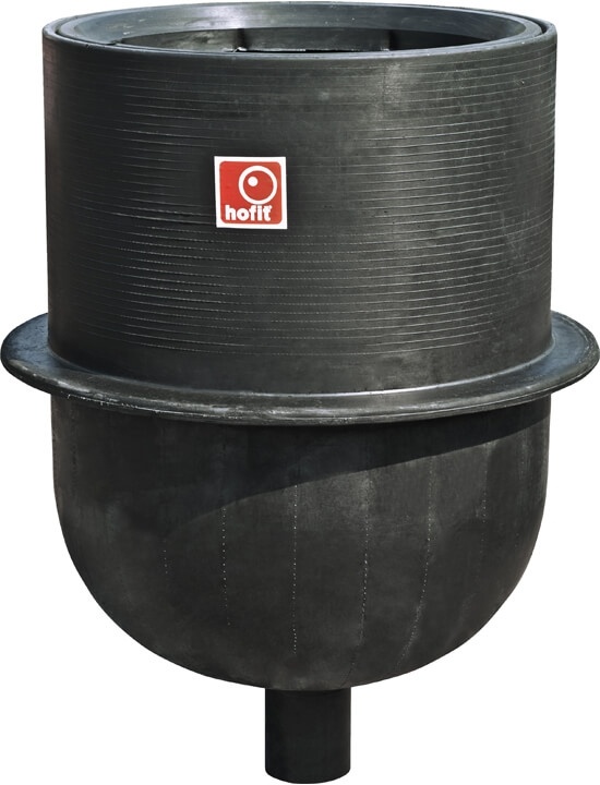 חופית קיבוץ כנרת - 600 DIA. DROP CHAMBER, ROUND BASE